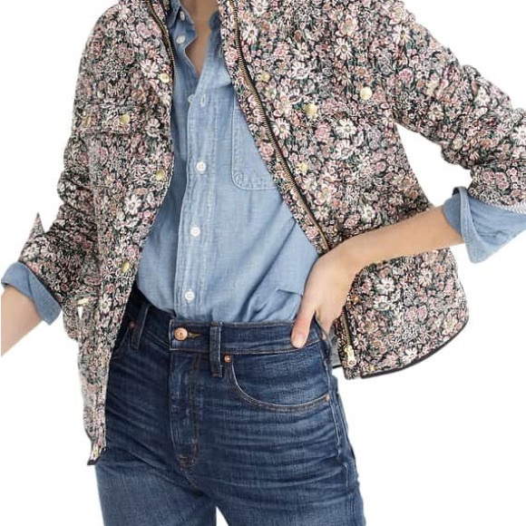 J. Crew | Jackets & Coats | Nwt J Crew Quilted Downtown Field Jacket ...